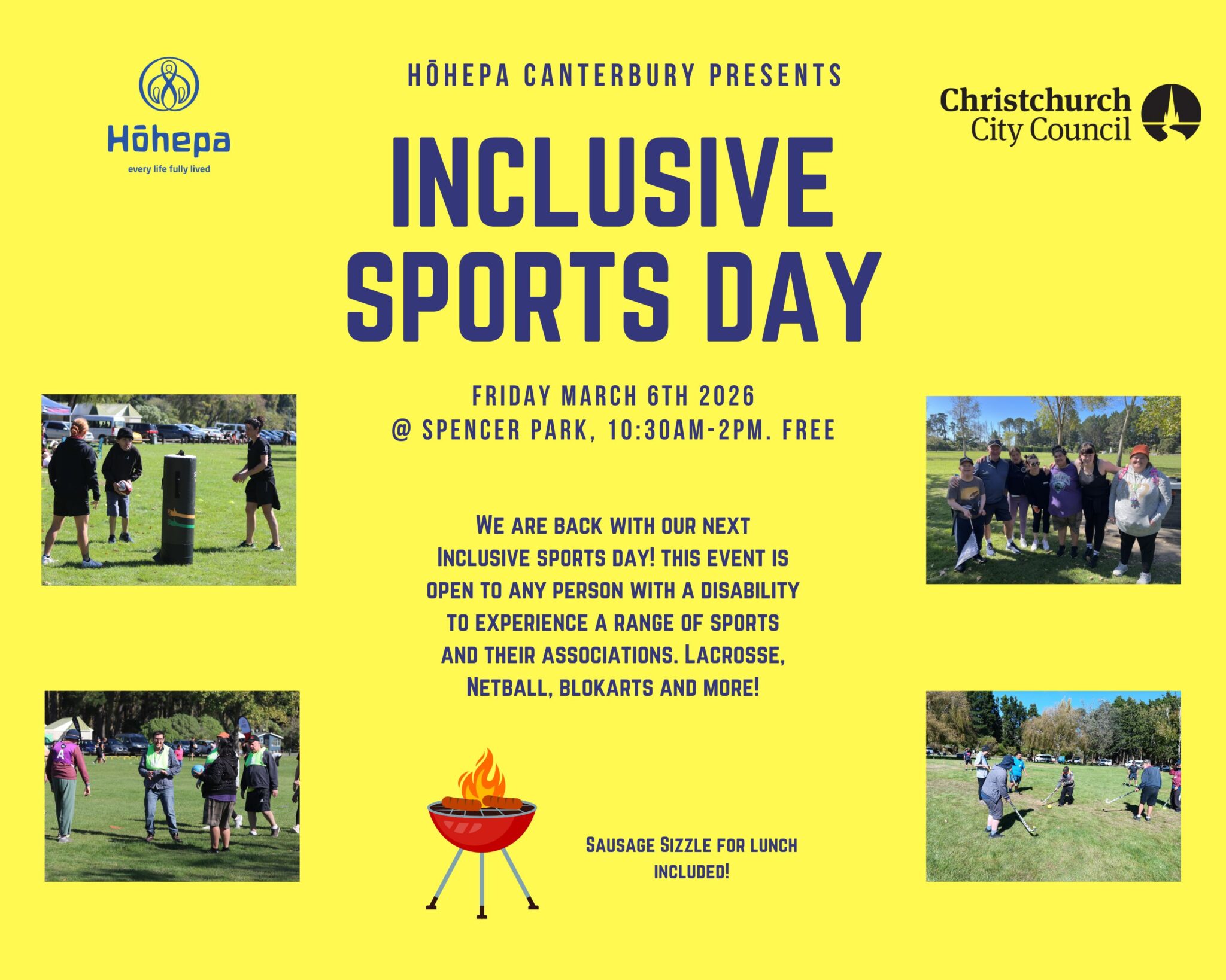 Hōhepa Canterbury Inclusive Sports Day - The Chris Ruth Centre
